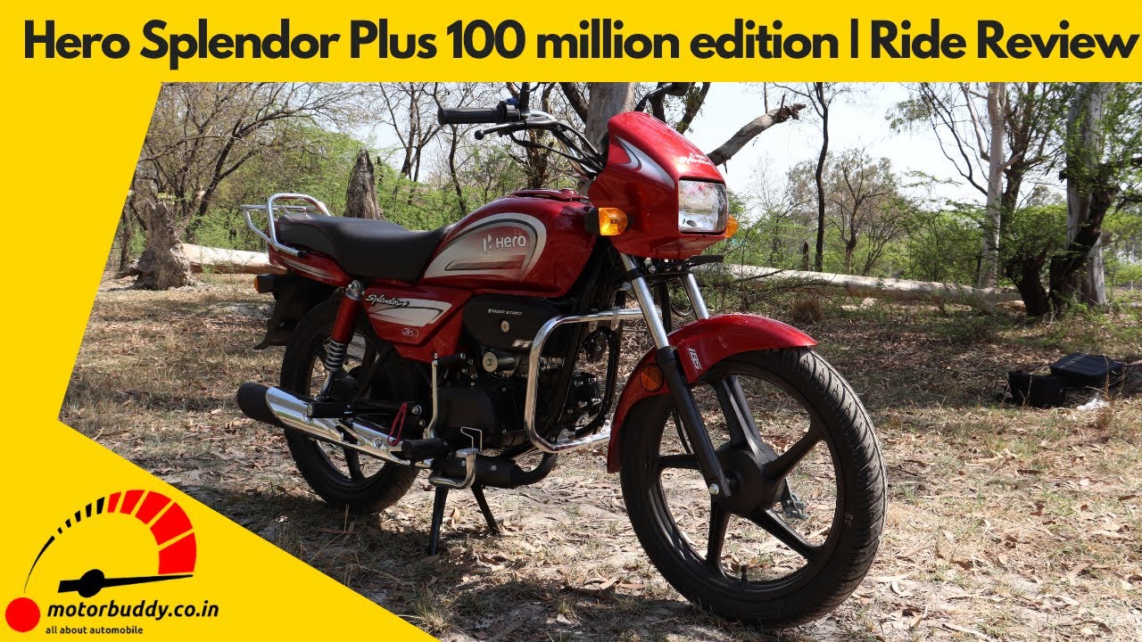 Hero Splendor Plus 100 million edition | Ride Review - YouTube