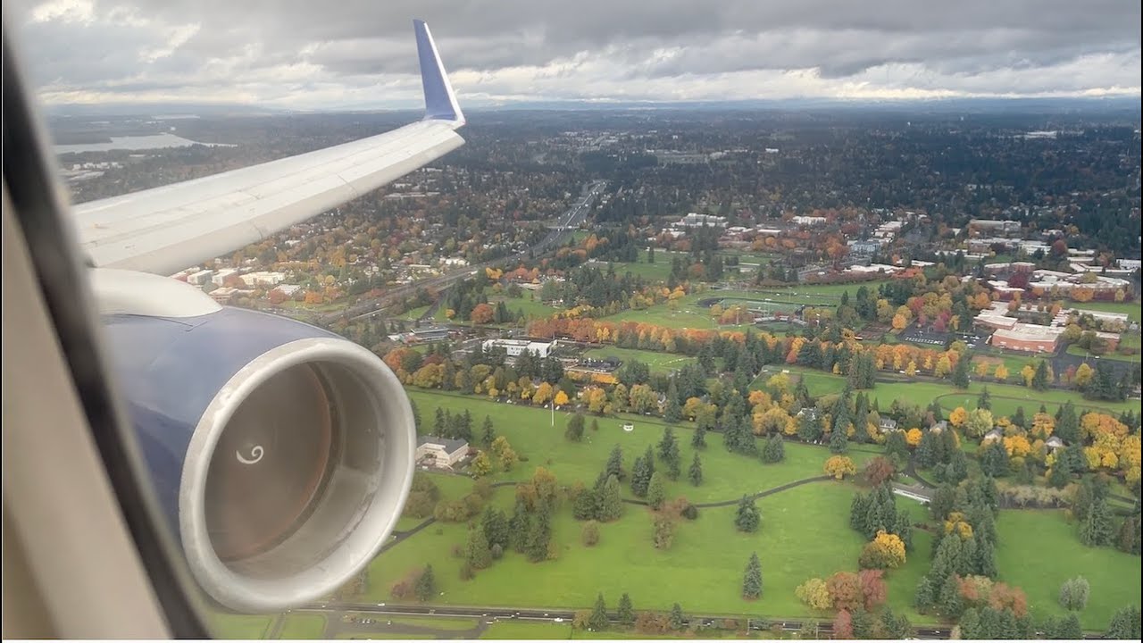 Delta Air Lines Boeing 757-200 (Winglets) Landing at Portland ...