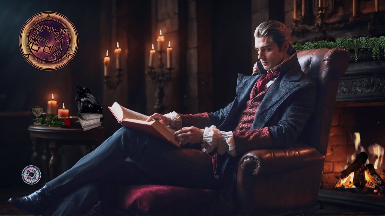 Occult Jazz, Fireplace & Reiki⎪President Amy⎪Goetia Ambience for ...