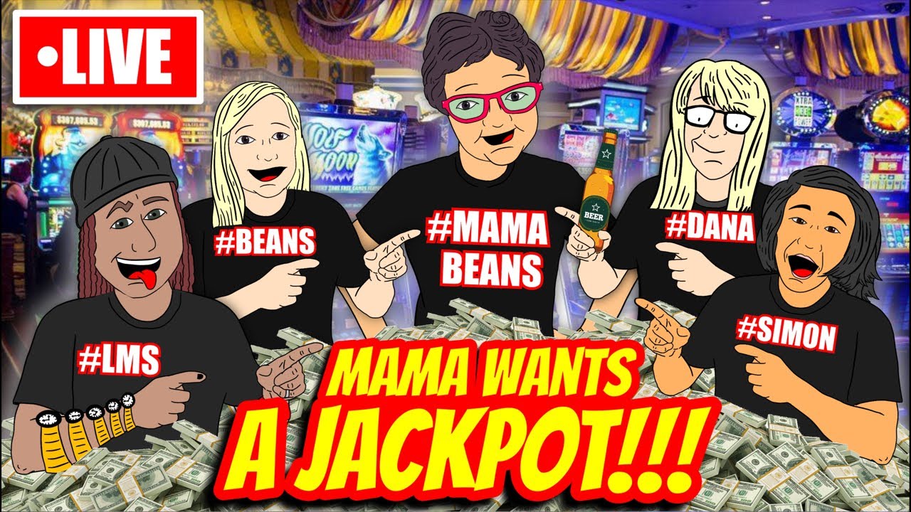 🔴LIVE!!🔴WINNING BIG MONEY FOR MAMA!!👵HIGH LIMIT Slot Action w/ Beans ...