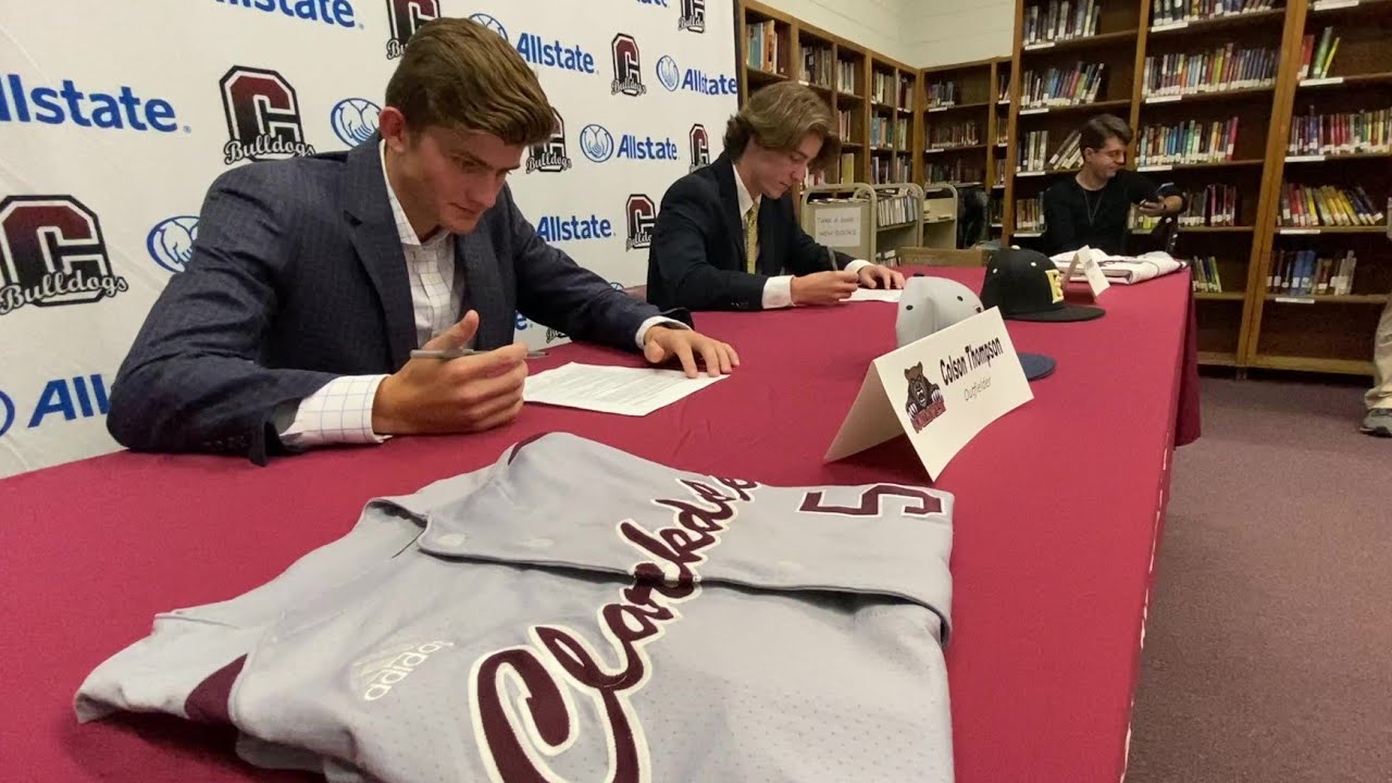 CHS Baseball Signing Day - YouTube