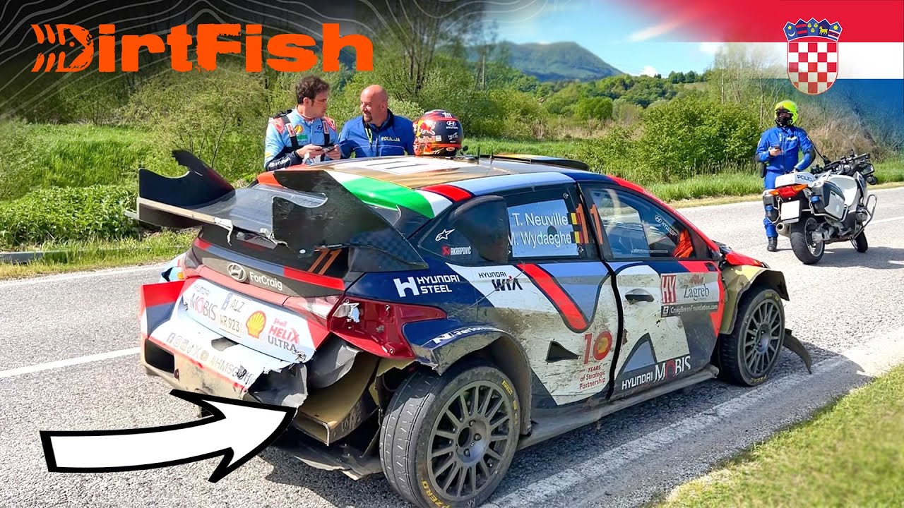 Neuville Explains Crash | WRC Croatia Rally 2024 - YouTube
