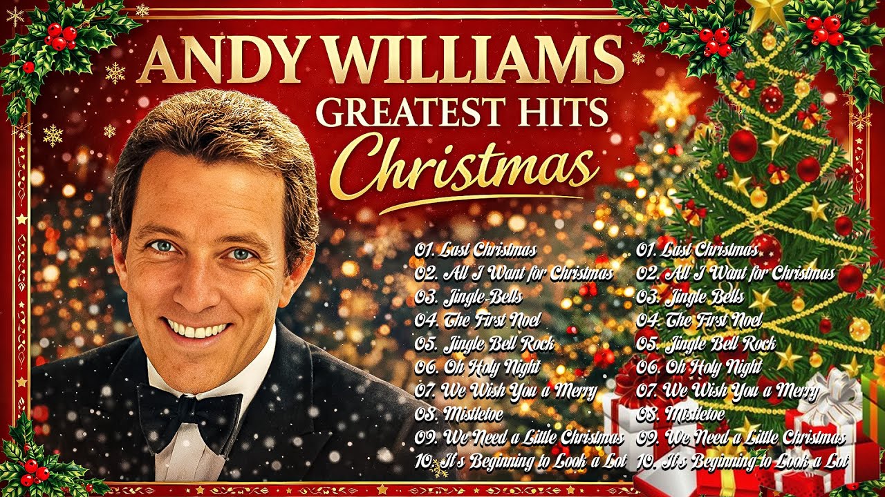 Andy Williams, Frank Sinatra, Nat King Cole 🎄 Oldies Classic Christmas ...