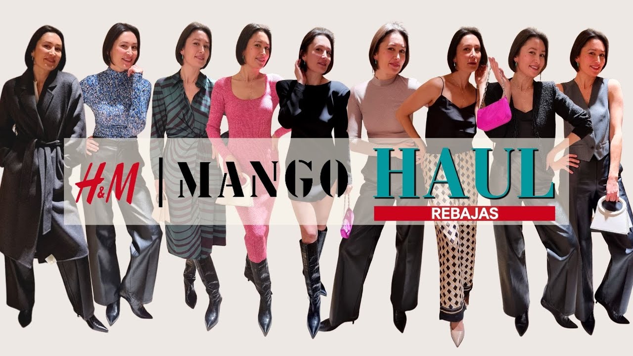 MANGO | H&M HAUL - REBAJAS!! - #katyamuir - YouTube