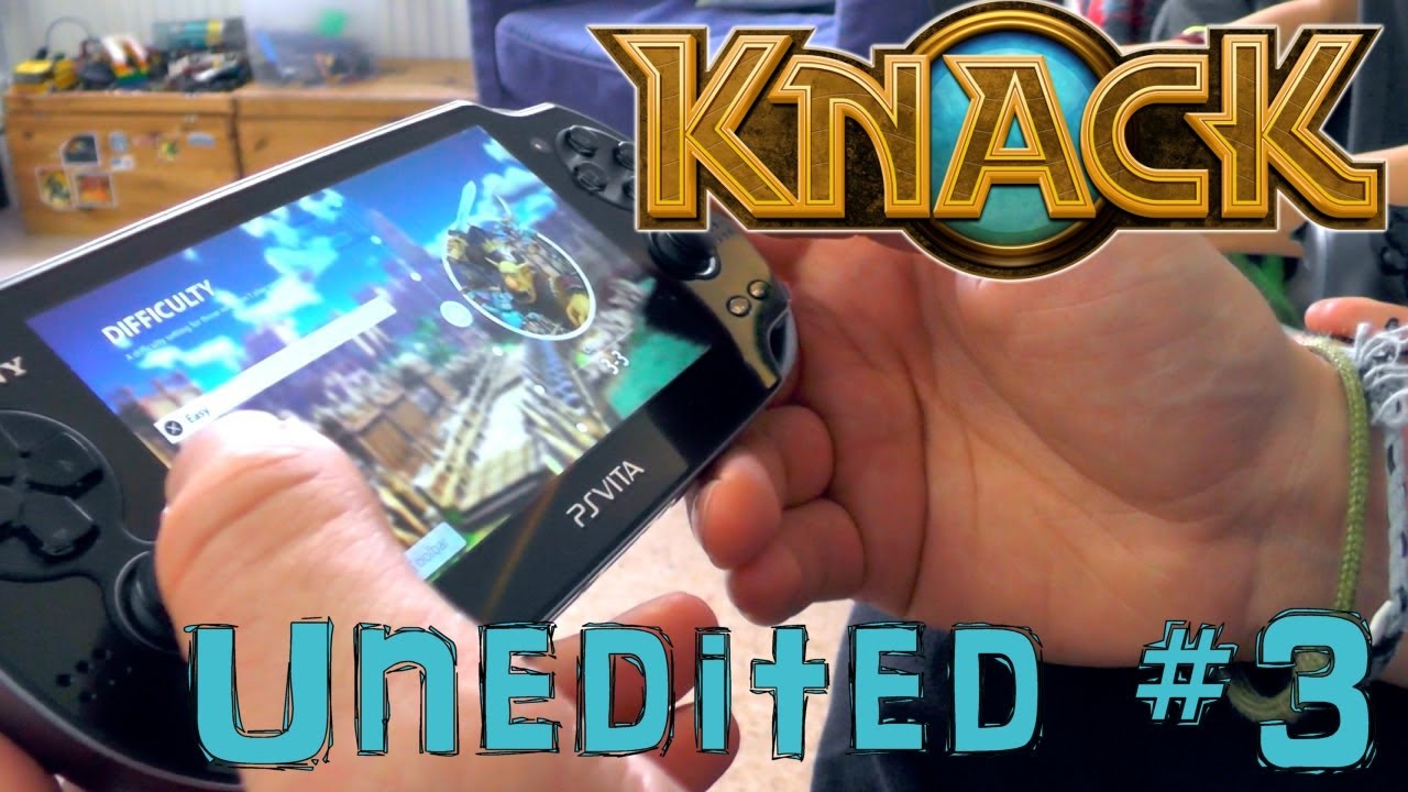 Knack 3-3 Brother's Test Vita-PS4 Combo - YouTube