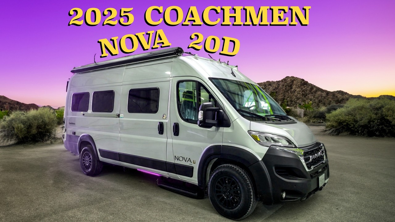 Cool and Comfortable! 2025 Coachmen Nova 20D | RV Review - YouTube