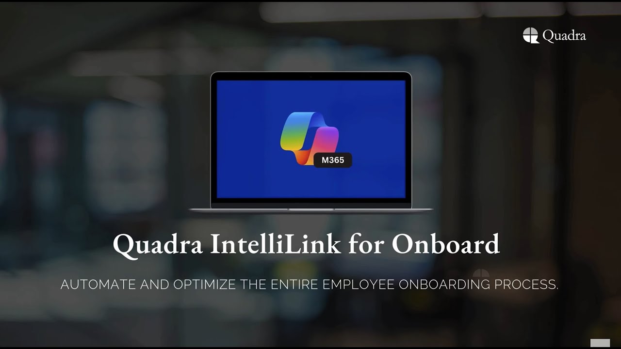 Revolutionize Employee Onboarding with AI 🤖 | Quadra IntelliLink for ...