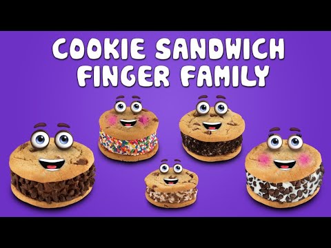 Finger Family Collection | Cookie Sandwich Finger Family + 9 more ...