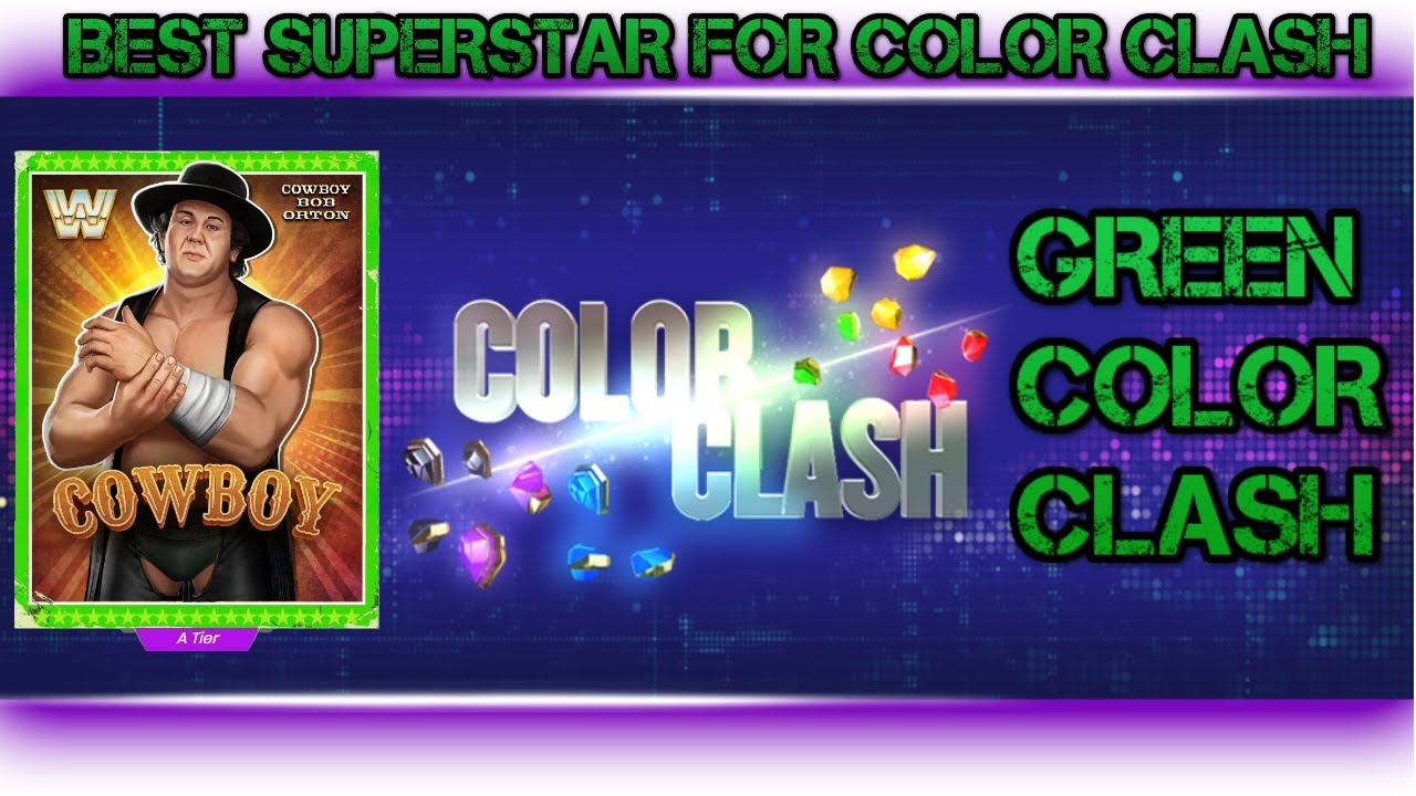 Dominate The Green Color Clash With Cowboy Bob Orton! - YouTube