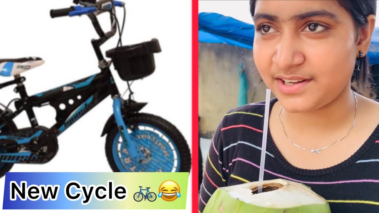 Chinu Ki New Cycle🚲🤣||Rachna Rojha Vlogs - YouTube