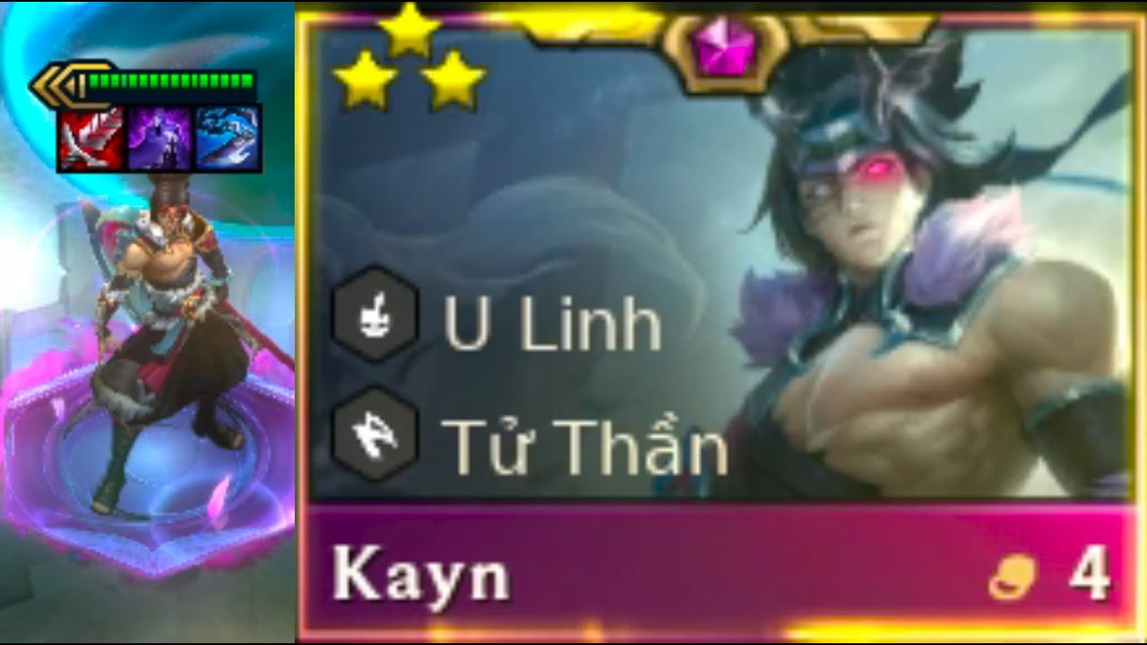 ĐTCL - TFT SET 11 - KAYN 3 SAO ⭐⭐⭐ CHONG CHÓNG TRE CỦA DORAEMON BAY ...