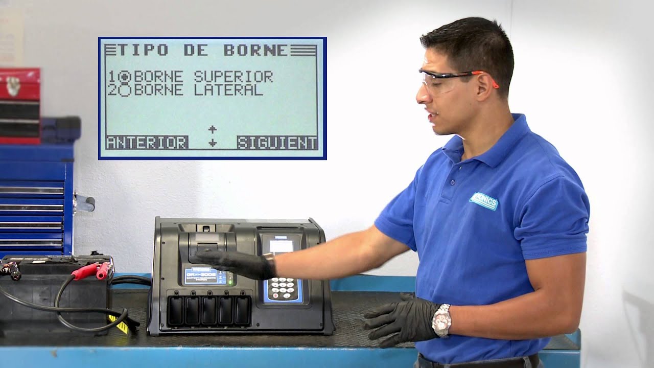 Midtronics GRX-3002 Cargador de Diagnóstico-Español - YouTube