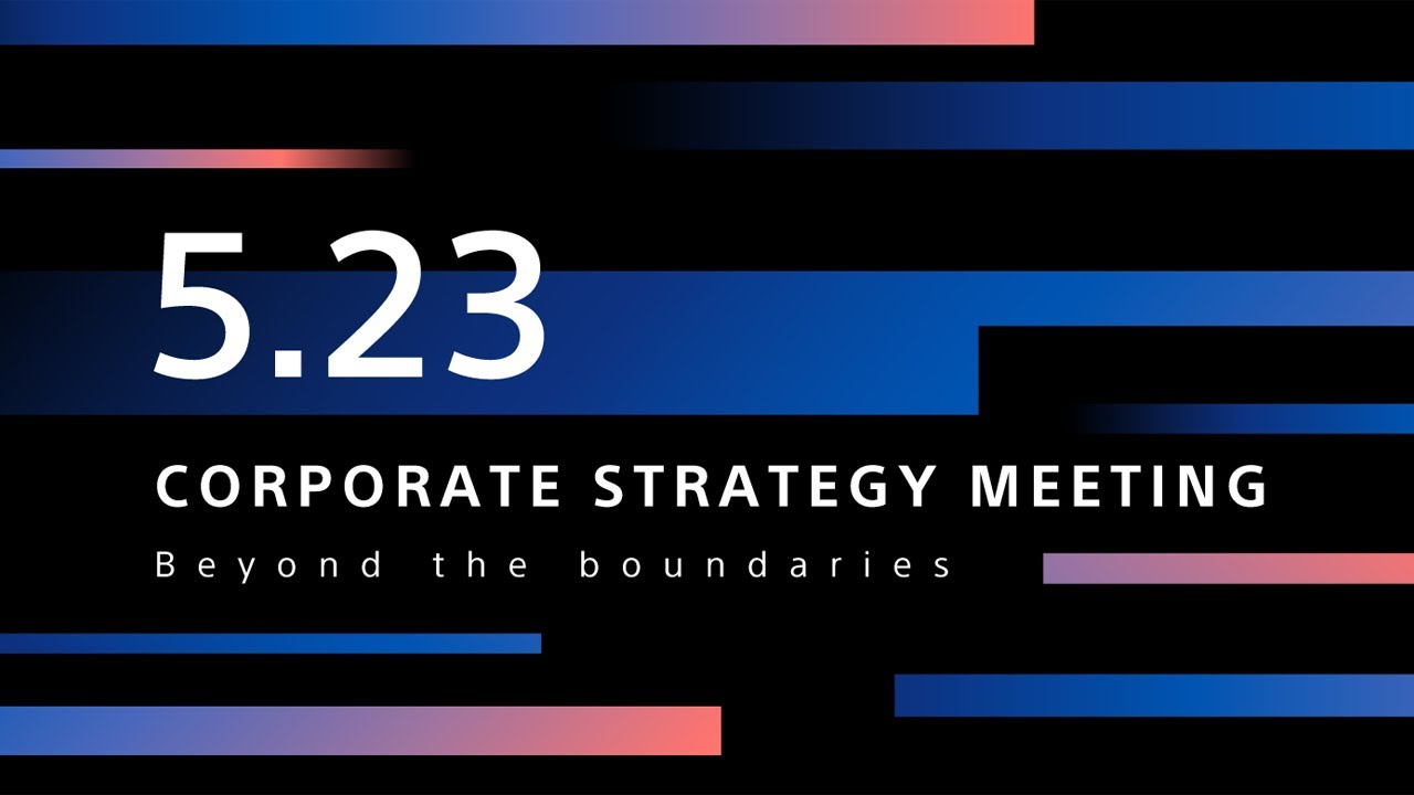 Sony Corporate Strategy Meeting 2024 (with Audio Description ...