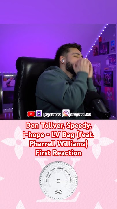 Don Toliver, Speedy, j-hope - LV Bag (feat. Pharrell Williams) First Reaction - YouTube