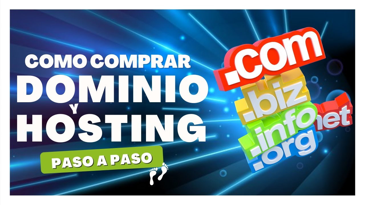 🌐 Cómo COMPRAR un DOMINIO Web y un HOSTING? 📲 Cuánto Cuesta el DOMINIO ...
