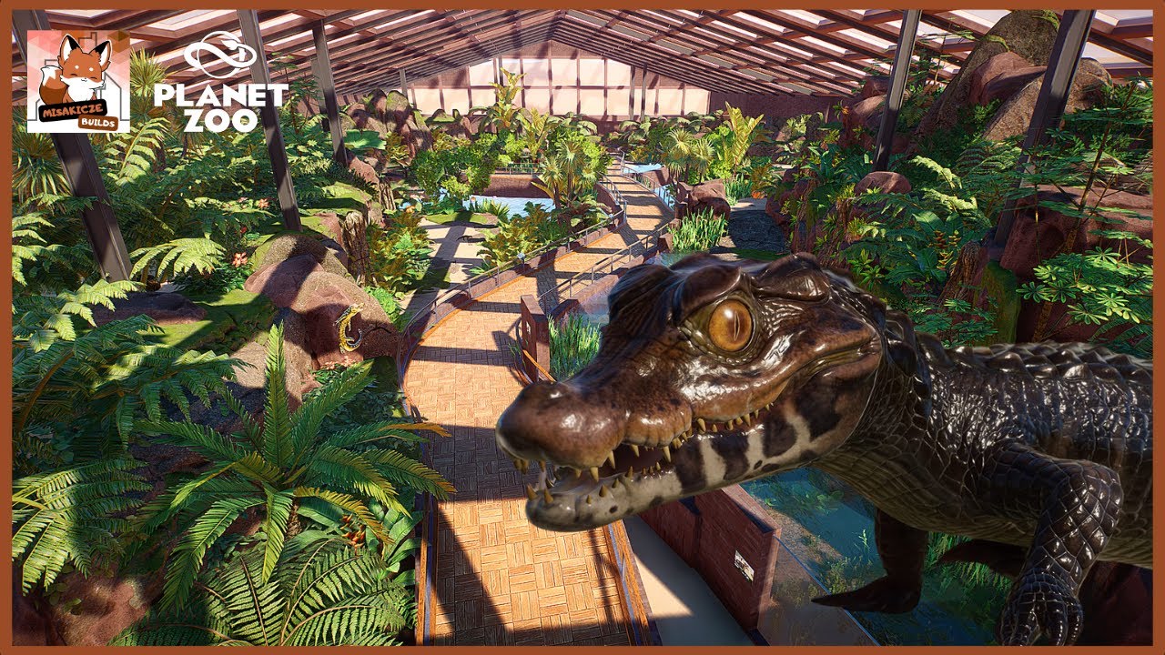 Building an AMAZING Croc Pavilion - VERDANT DELTA! | Ep. 3 | Speed ...