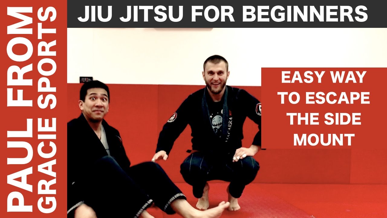 Jiu Jitsu For Beginners: how to escape side control in jiu jitsu ...