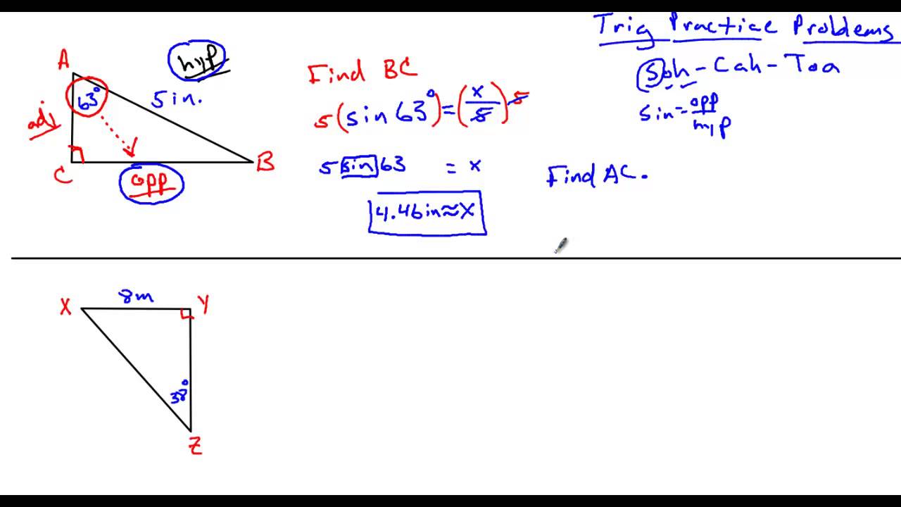 Trig Ratio Practice Problems YouTube trig-ratio-practice-problems-youtube