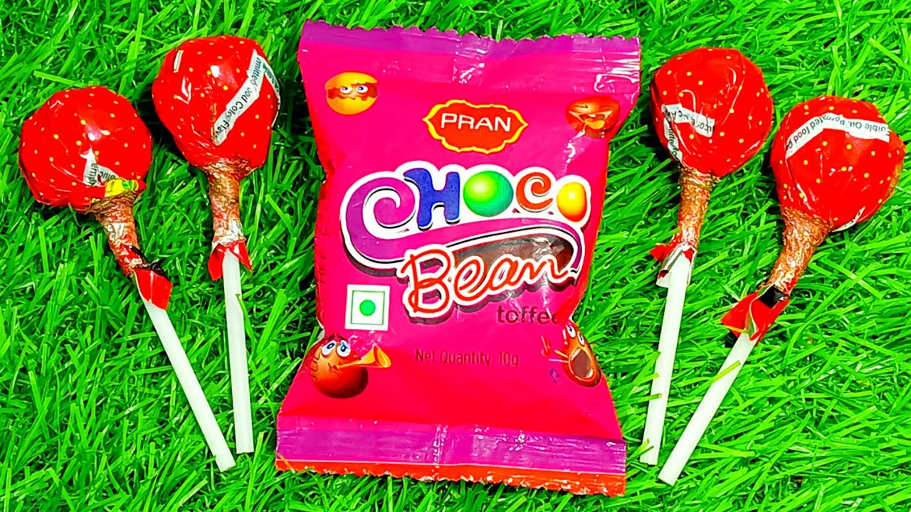 Lollipop Designs | Red Colors Four Pieces Lollipop Satisfying asmr ...