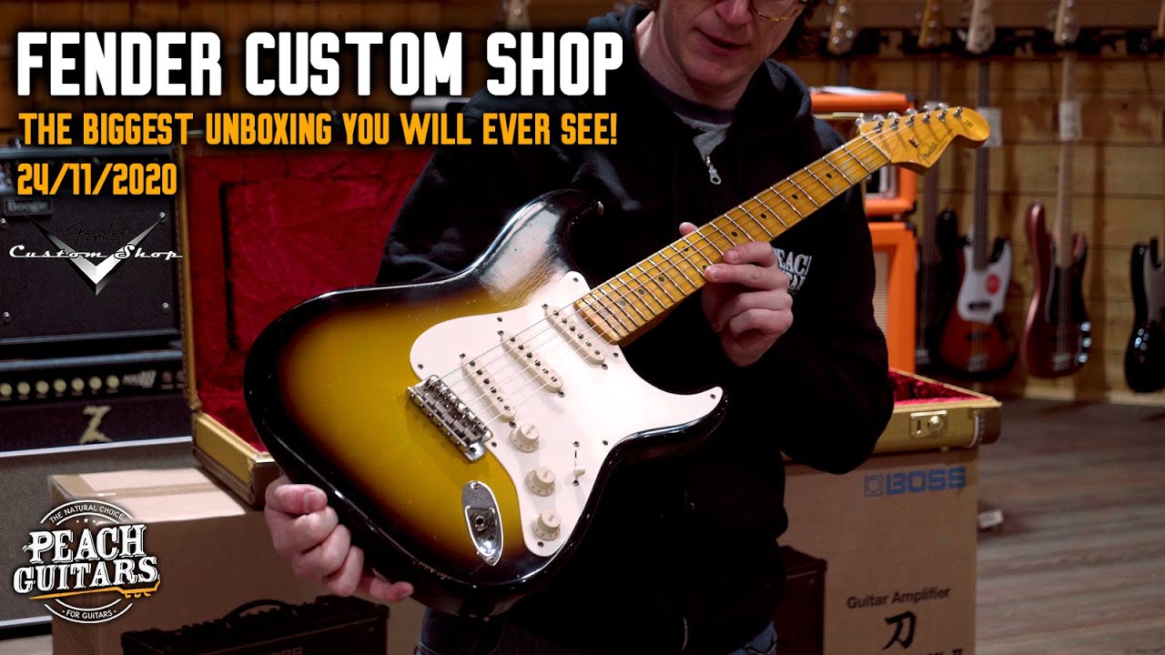 Fender Custom Shop Unboxing 24/11/2020: The Biggest Fender Custom Shop ...