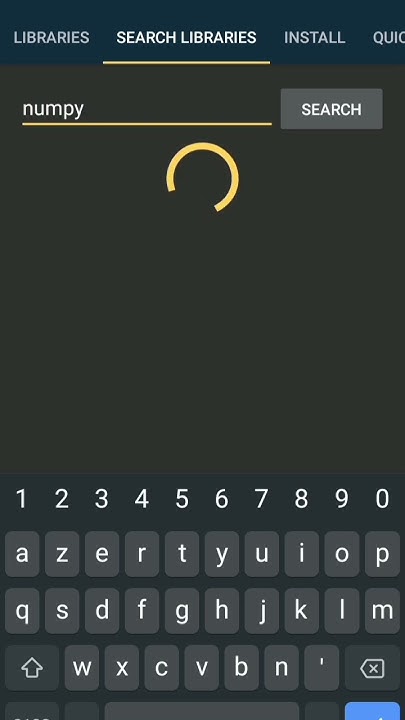 Installer Des Modules Et Bibliothèques Python Sur Pydroid3 Android Python Pydroid3 Pythonlib 