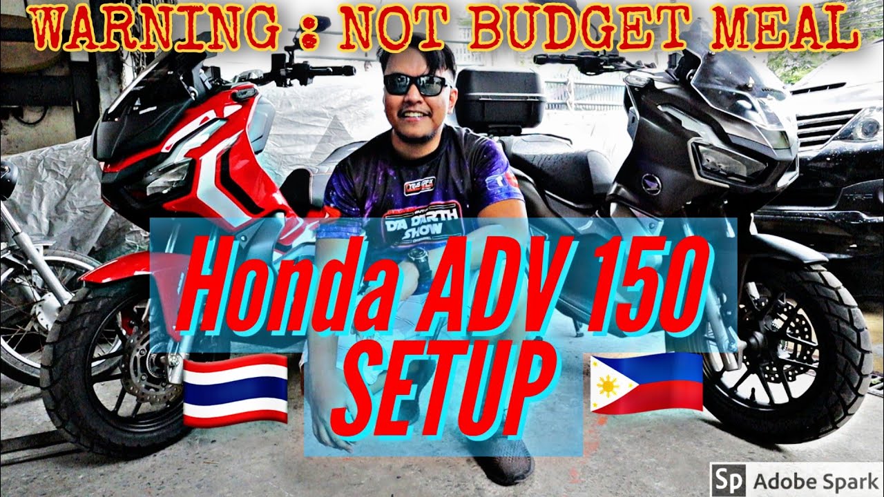 HONDA ADV 150 Setup - YouTube