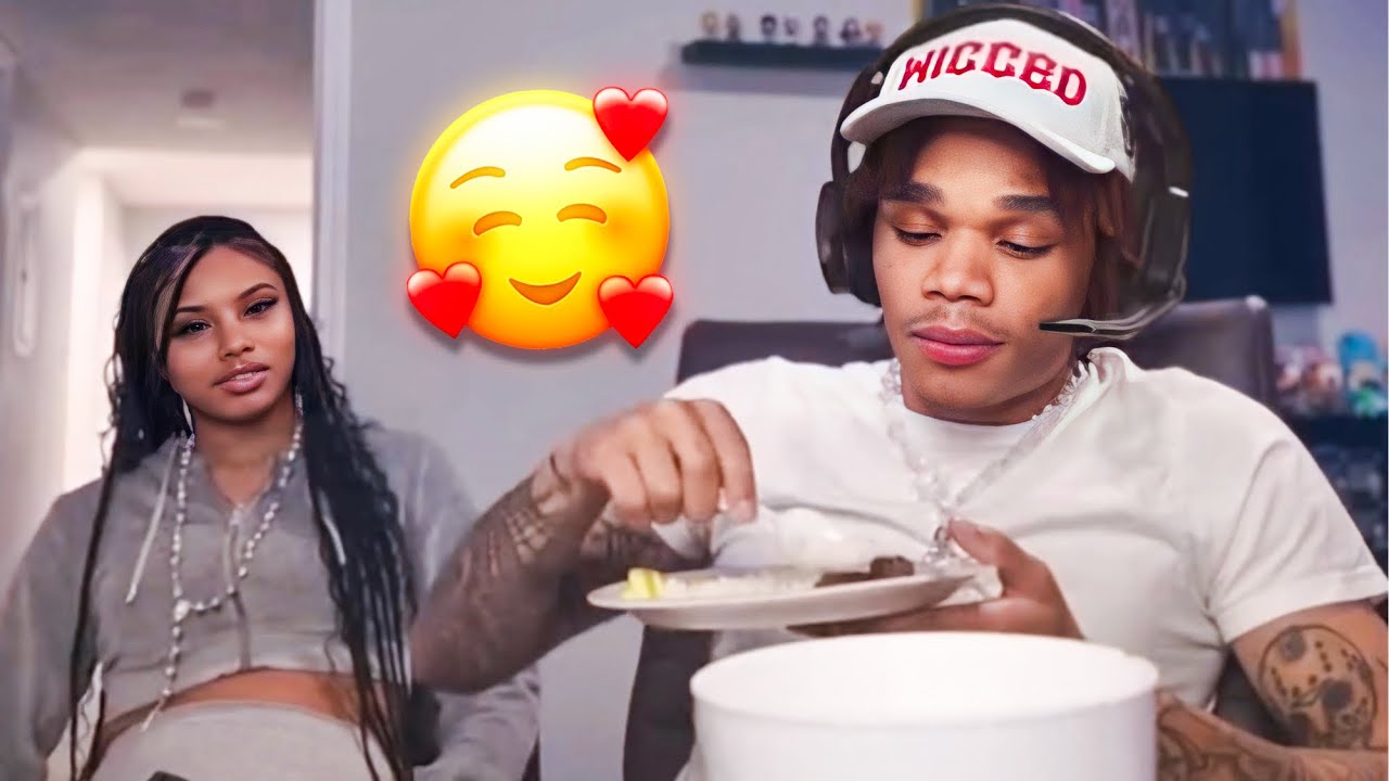 SHE COOKED DINNER FOR ME 🥰 - YouTube