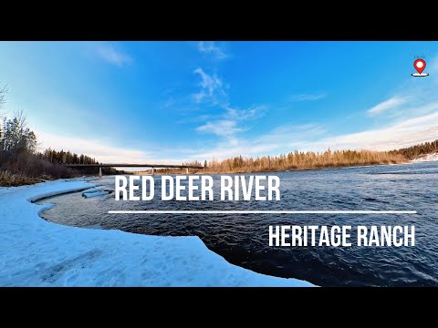 Red Deer River at Heritage Ranch | Red Deer Alberta 🇨🇦 - YouTube