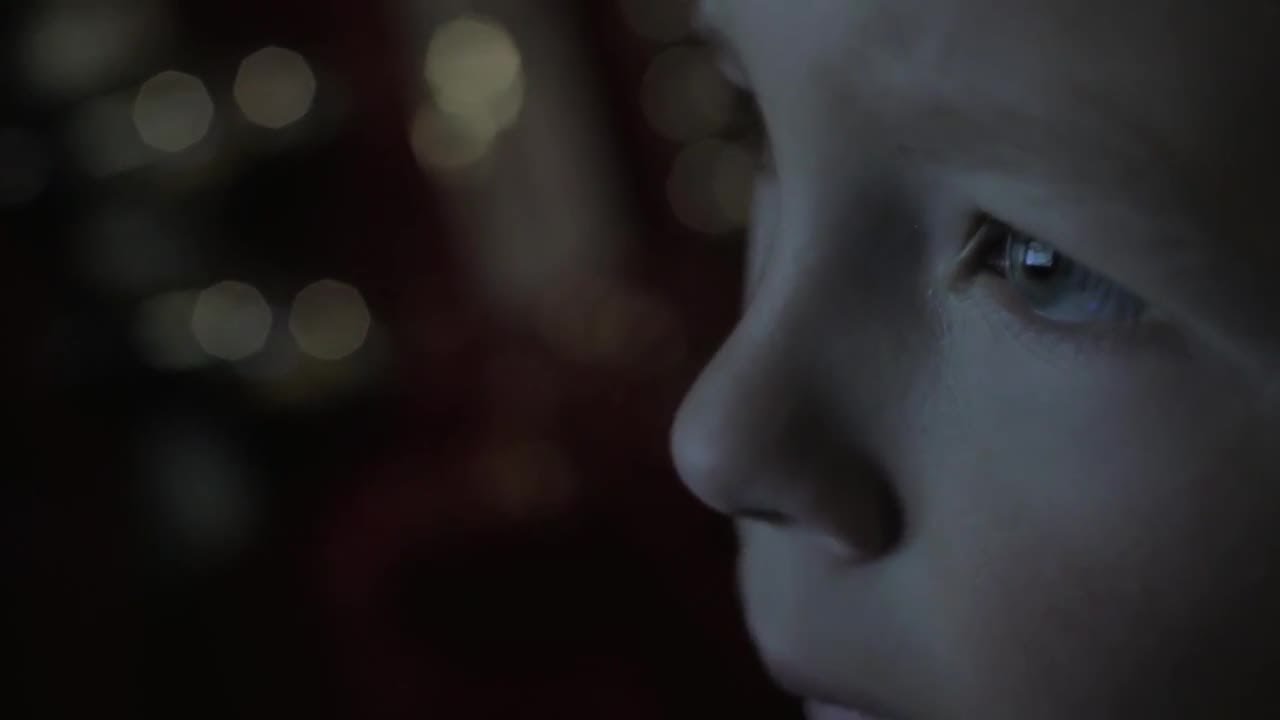 Boy Watching TV Stock Video - YouTube