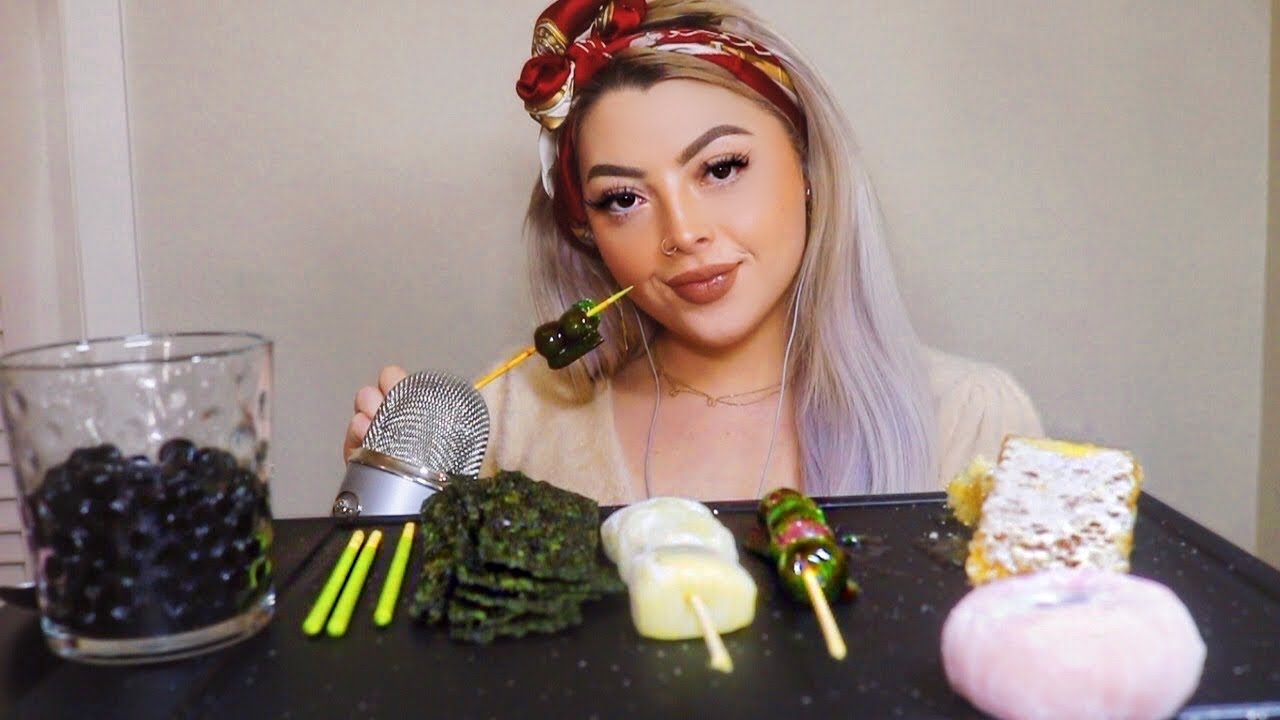 I Tried The Most Popular ASMR Foods. - YouTube