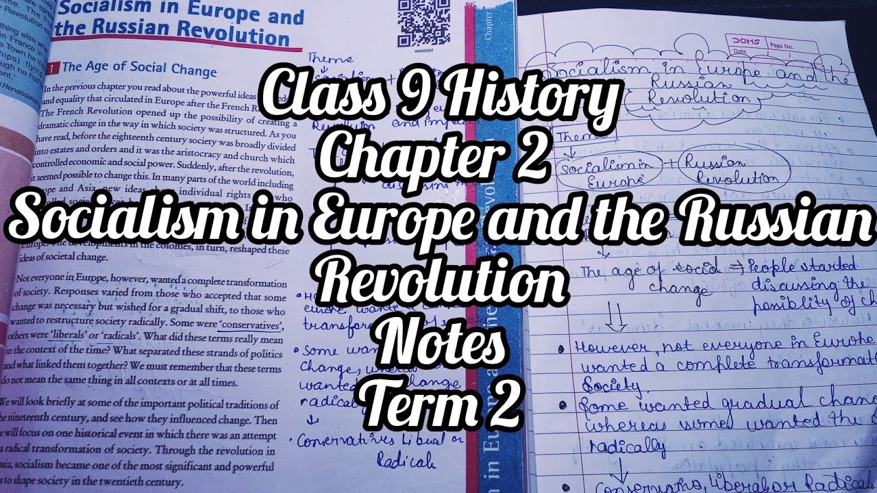 Class 9 History Notes || Chapter 2 ||Socialism in Europe and the ...