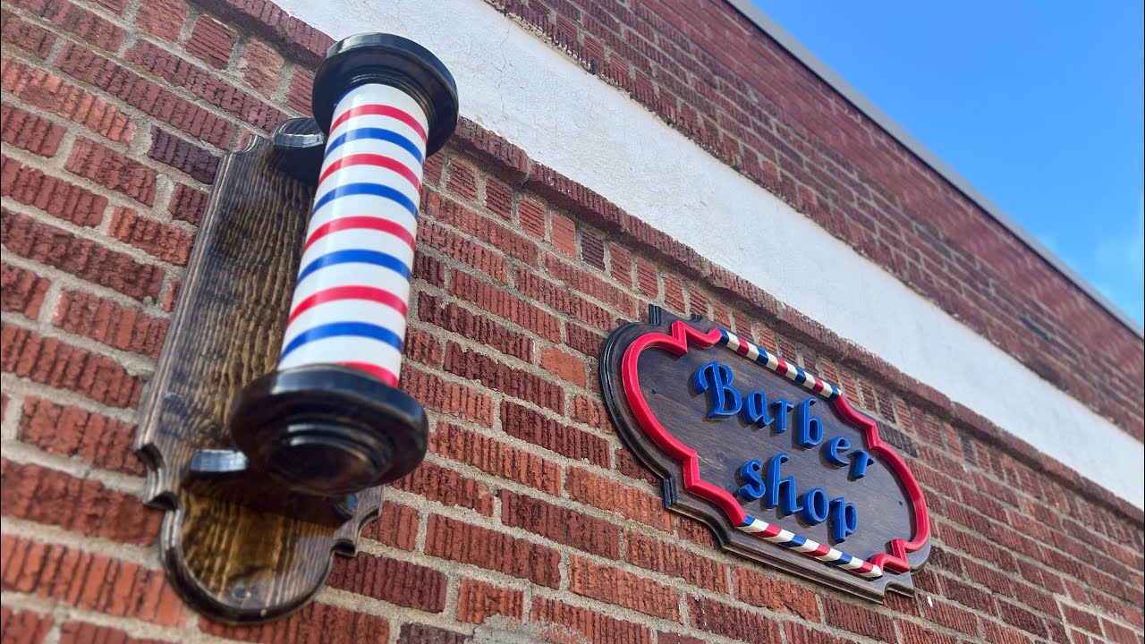 Inmates build new barber shop on prison grounds - YouTube