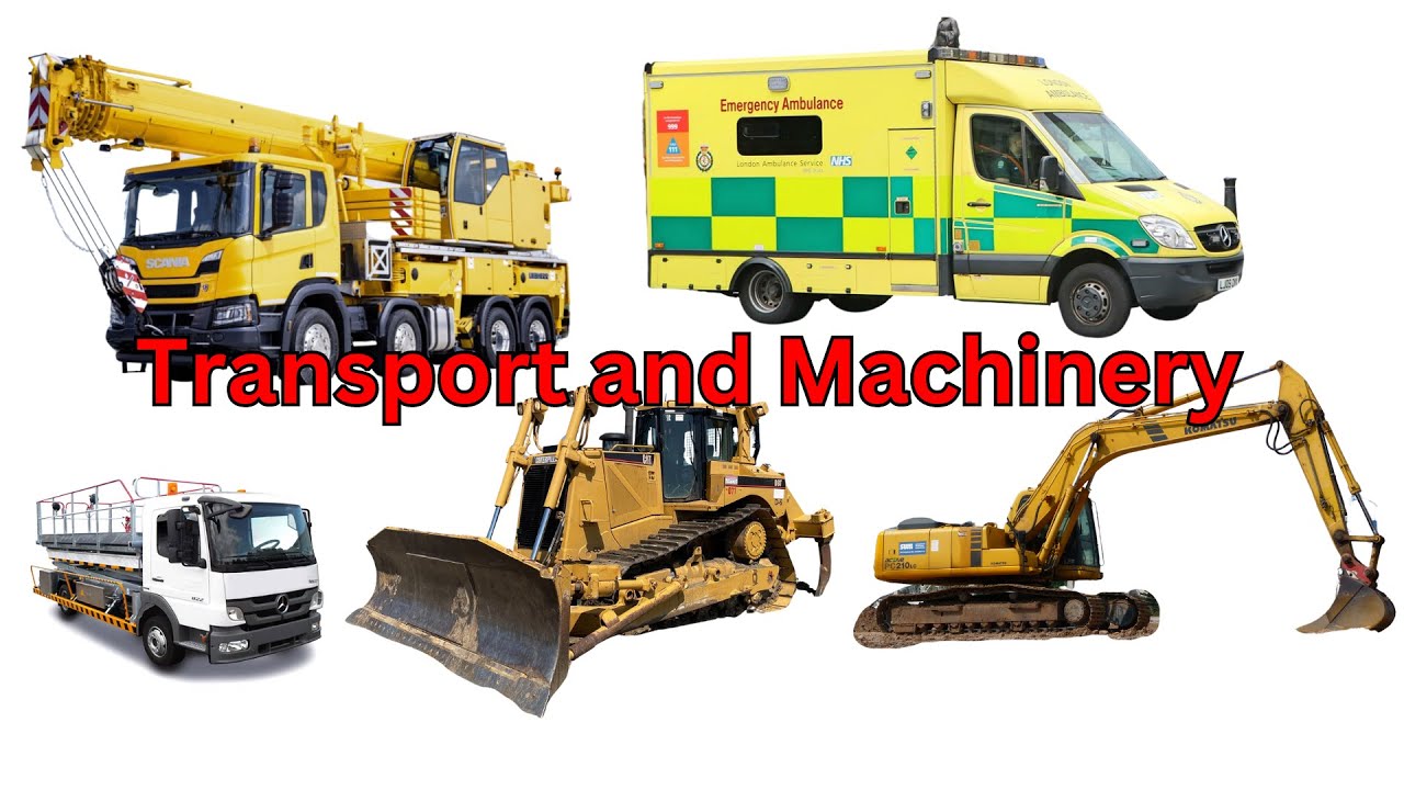 Transport and Machinery Sounds from Cards - YouTube