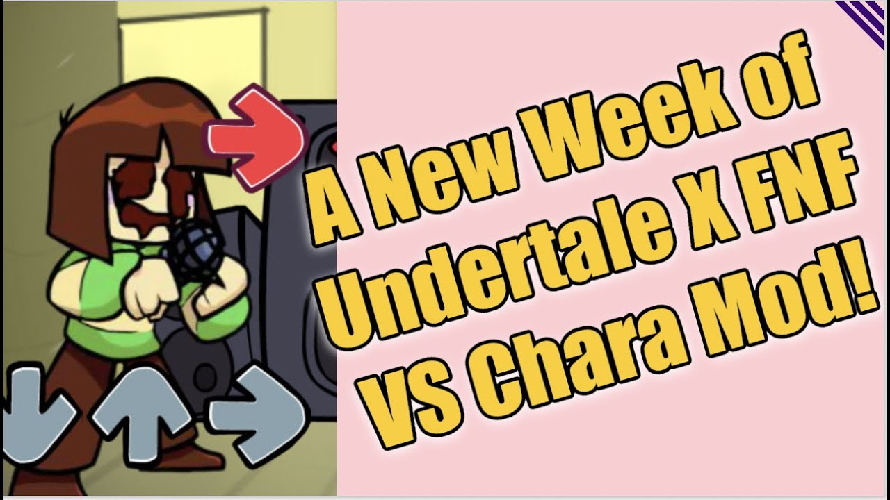 Friday Night Funkin' VS Chara: Game Over FULL WEEK Mod Showcase | FNF ...