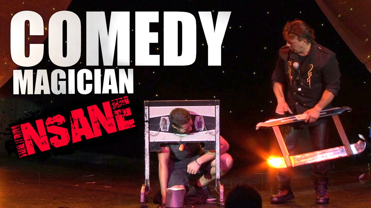 Highlights of some of Brendan Mon Tanners comedy Magic Show routines ...