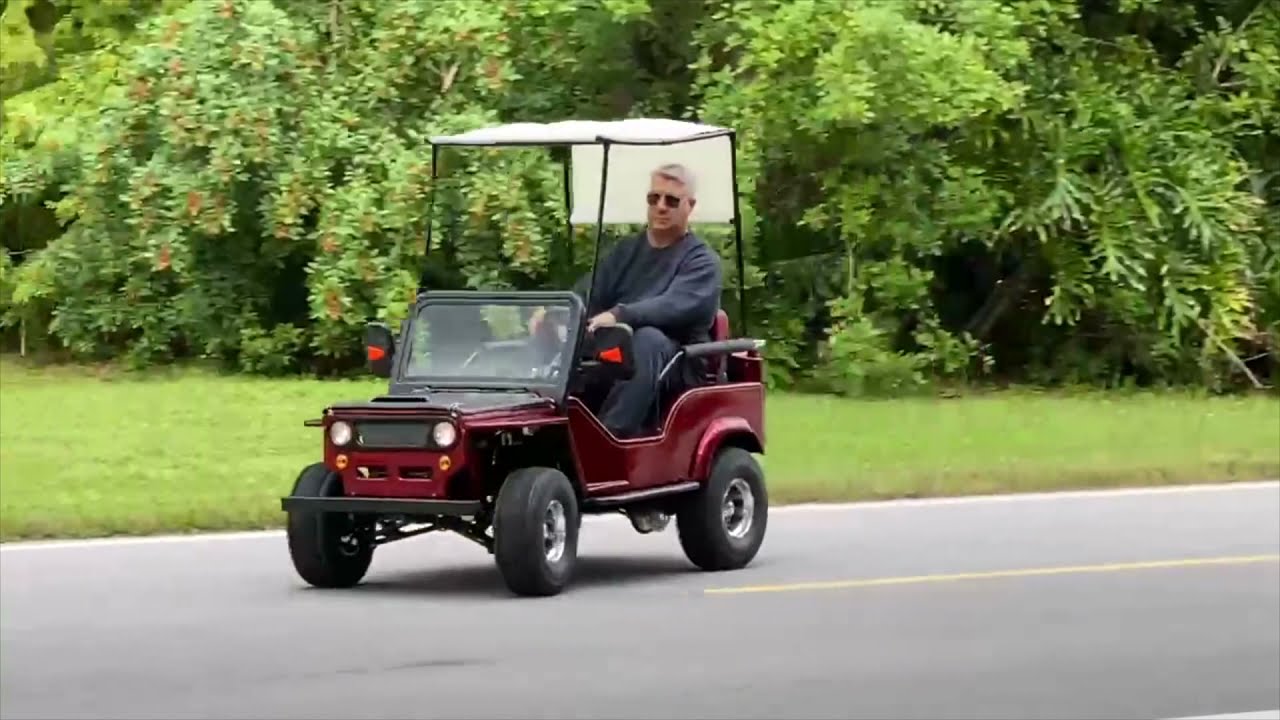 Mini Jeep - Coolster GR3 - The Cadillac of Mini Jeeps - YouTube
