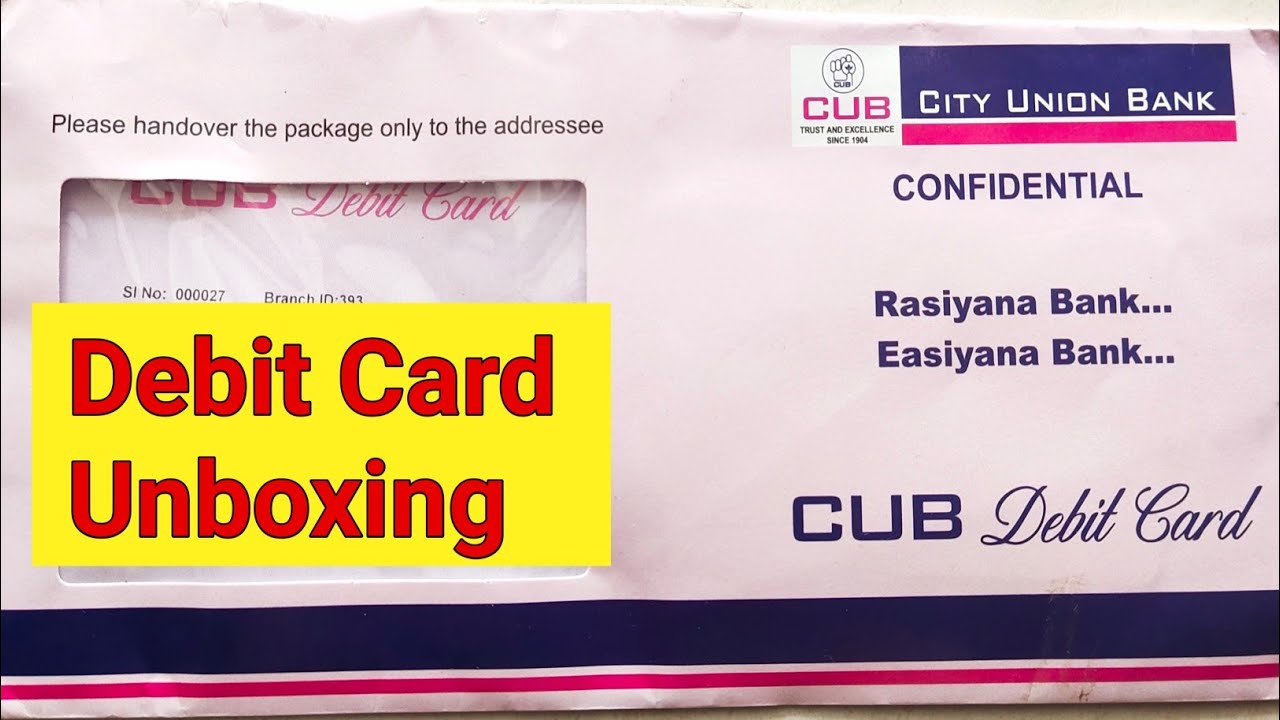 City Union Bank Debit Card Unboxing City Union Bank Atm Card Review city-union-bank-debit-card-unboxing-city-union-bank-atm-card-review