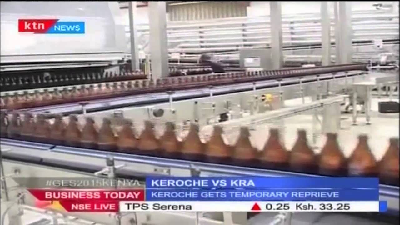 Keroche Breweries take on KRA on legal grounds - YouTube
