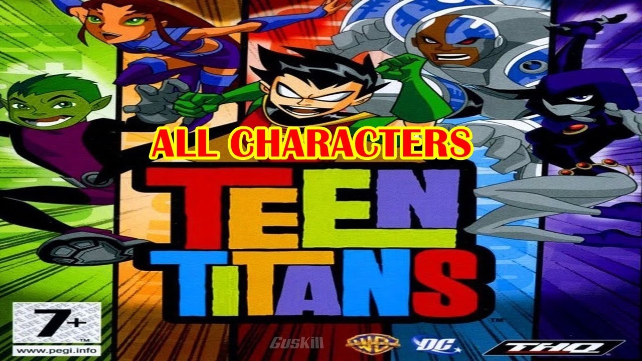 Teen Titans All Characters (PS2/XBOX/GAMECUBE) - YouTube