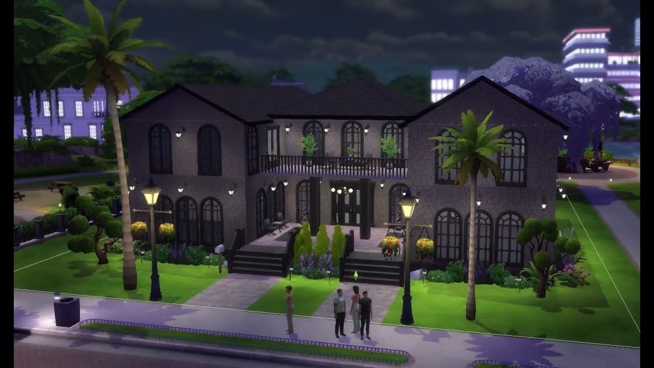 The Sims 4: Building a home with unlimited $$ - YouTube