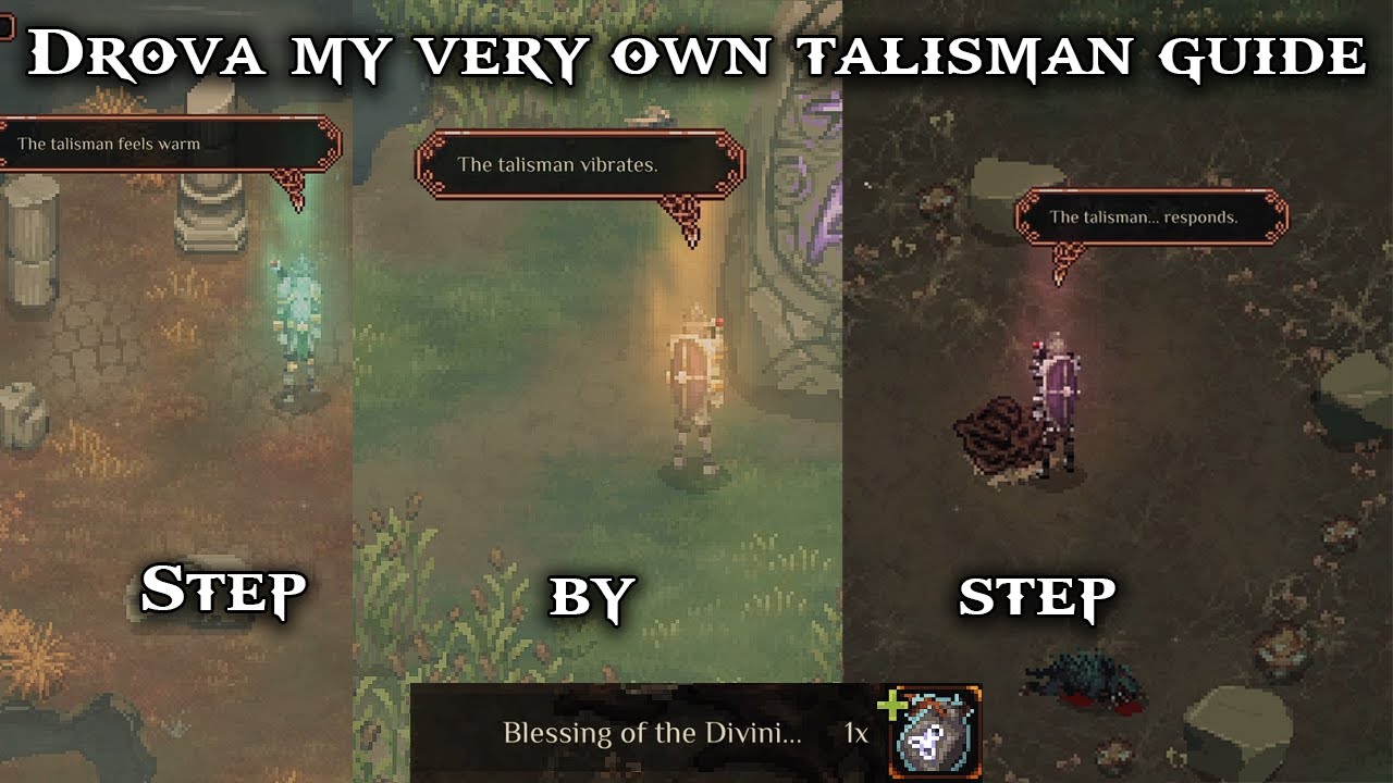Drova Forsaken kin my very own talisman quest guide - YouTube