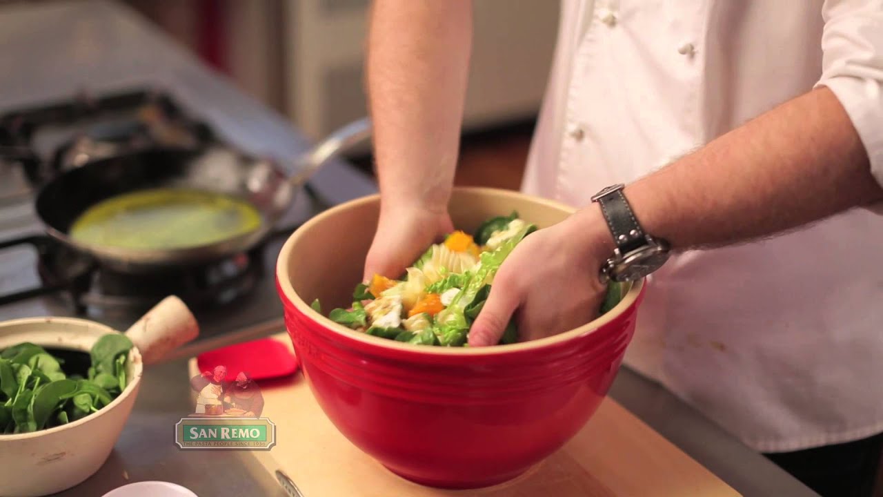 Pumpkin Pasta Salad 2012 Yes Chef featuring Michael Weldon - YouTube