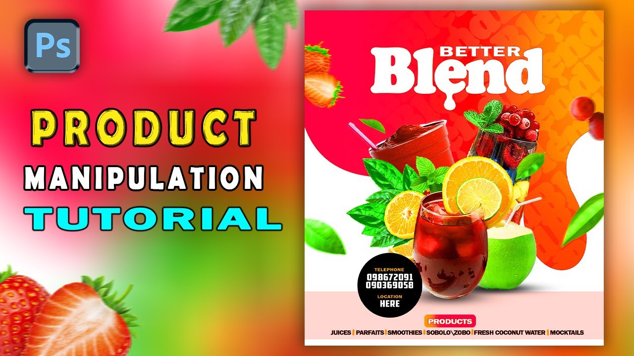 social media post flayer design tutorial || photoshop tutorial - YouTube