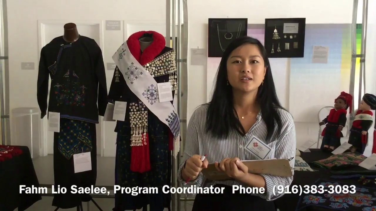Iu Mien Cultural Clothing Exhibit - YouTube