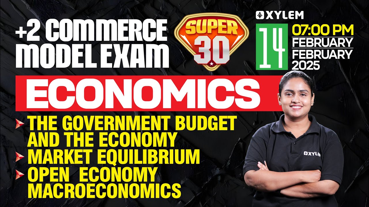 Plus Two Commerce - Economics | Model Exam - Super 30 | Xylem Plus Two ...