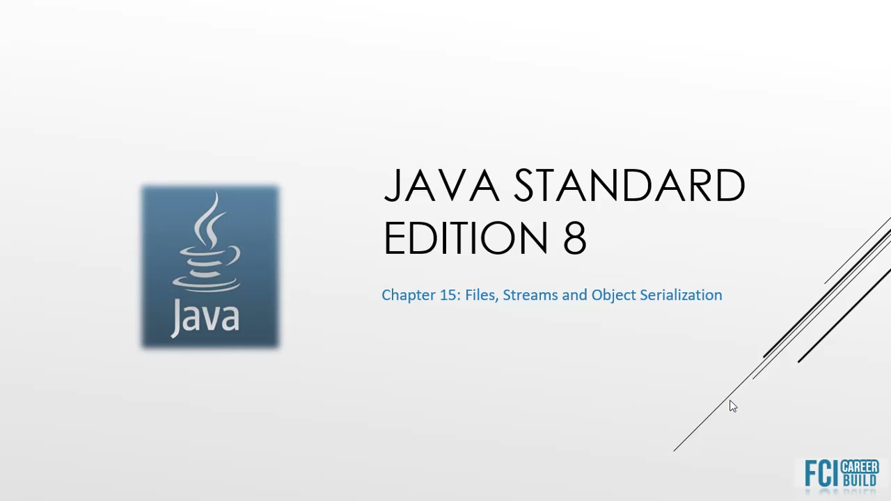Chapter 15 Files Streams And Object Serialization Part 1 Youtube 4893