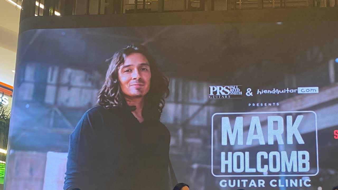 Mark Holcomb Guitar Clinic - The Way The News Goes Live @ HiendGuitar ...