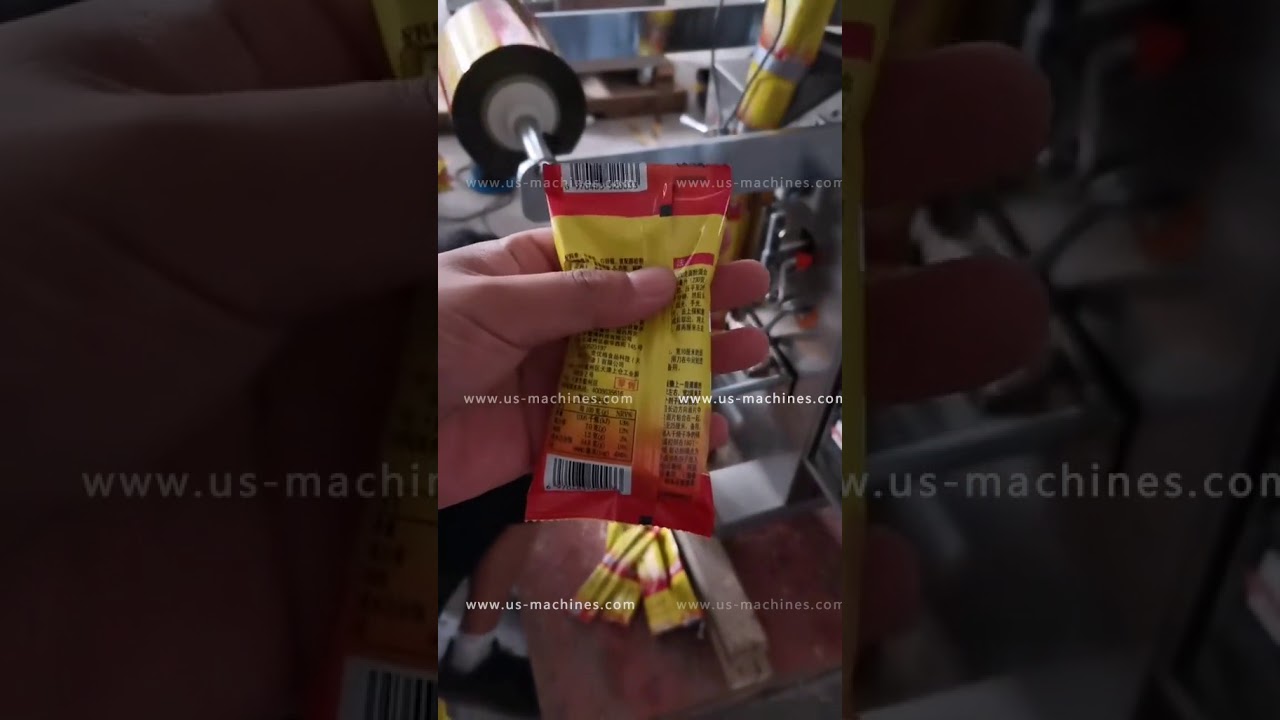 Powder stick bag pouch sachet automatic powder granule filling sealing ...