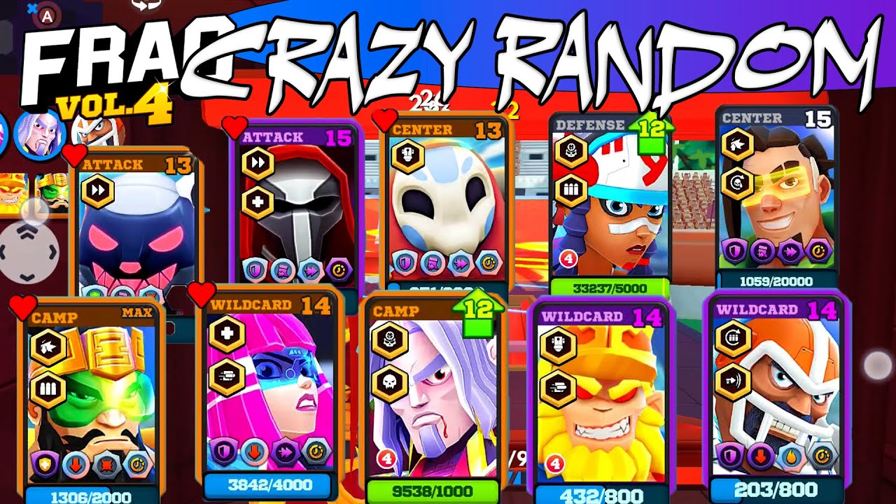 FRAG Pro Shooter - Crazy RANdom Team🏅⚡Gameplay Walkthrough🔥(iOS,Android ...