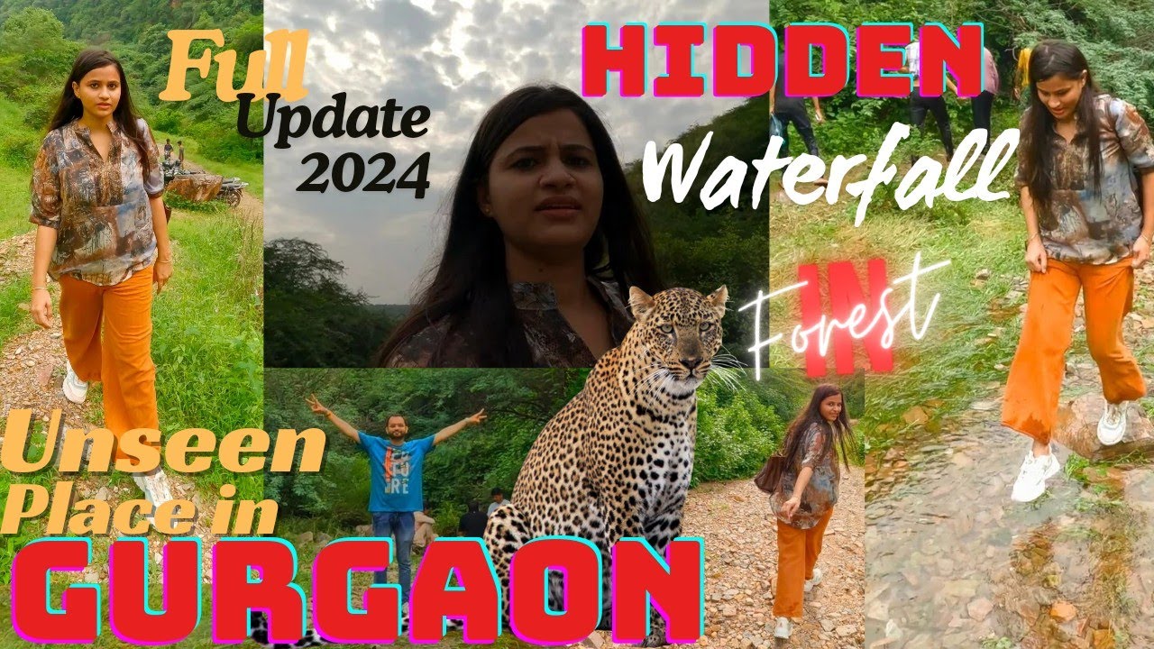 Ghamroj waterfall Gurgaon || place to visit in Gurgaon || Monsoon ...